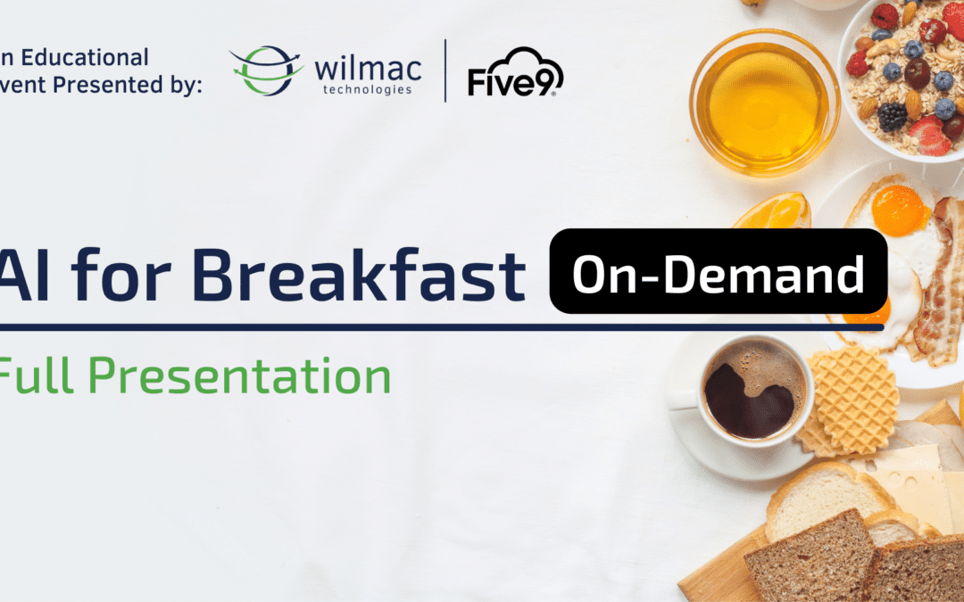 AI for Breakfast On-Demand - Wilmac Technologies